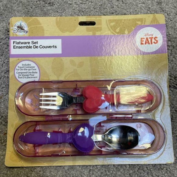 Disney | Other | Disney Meal Time Magic Flatware Set Ensemble De ...